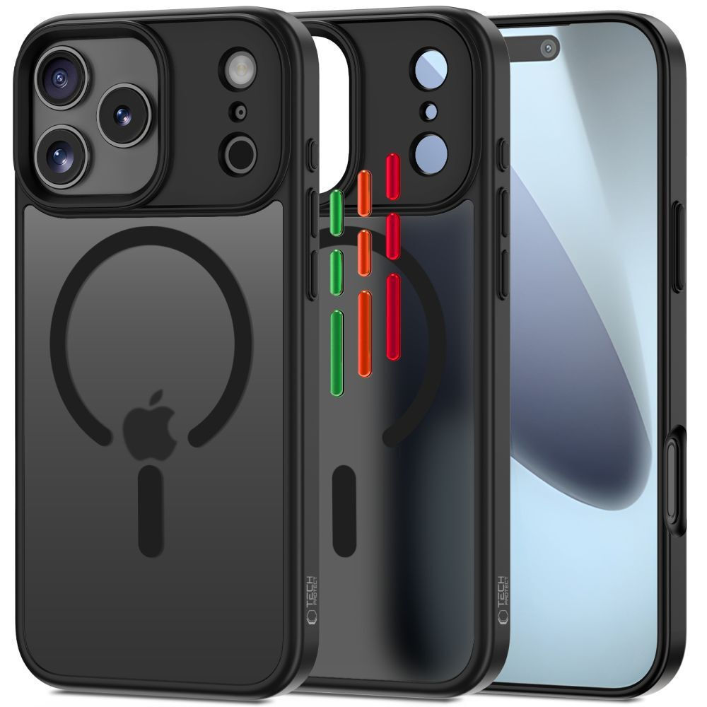 Tech-Protect Magmat Back Cover Σιλικόνης / Πλαστικό Μαύρο (iPhone 17 ...