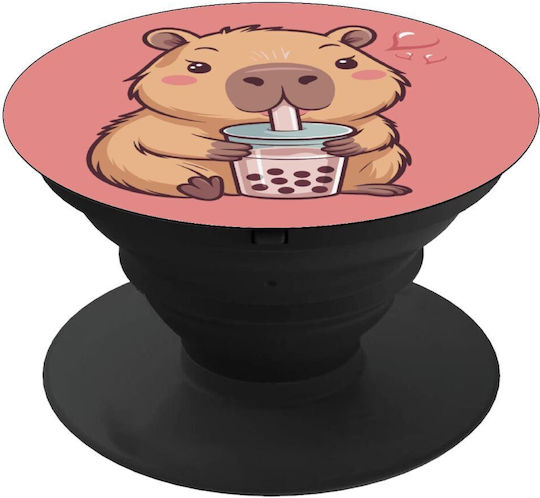 Capybara Bubble Tea Phone Holders Stand Μαύρο Βάση Στήριξης Κινητού Στο ...