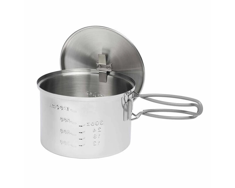 Θερμός Esbit Outdoor Pot 1600ml Stainless Steel Cooking P | Skroutz.gr