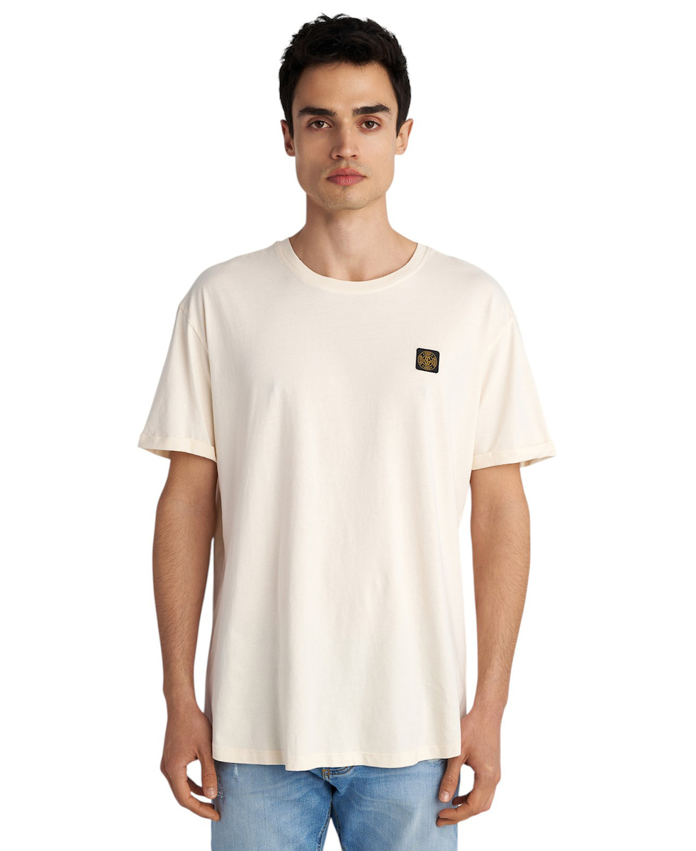 Staff T-shirt Cream 64-008.054.Ν0060 | Skroutz.gr