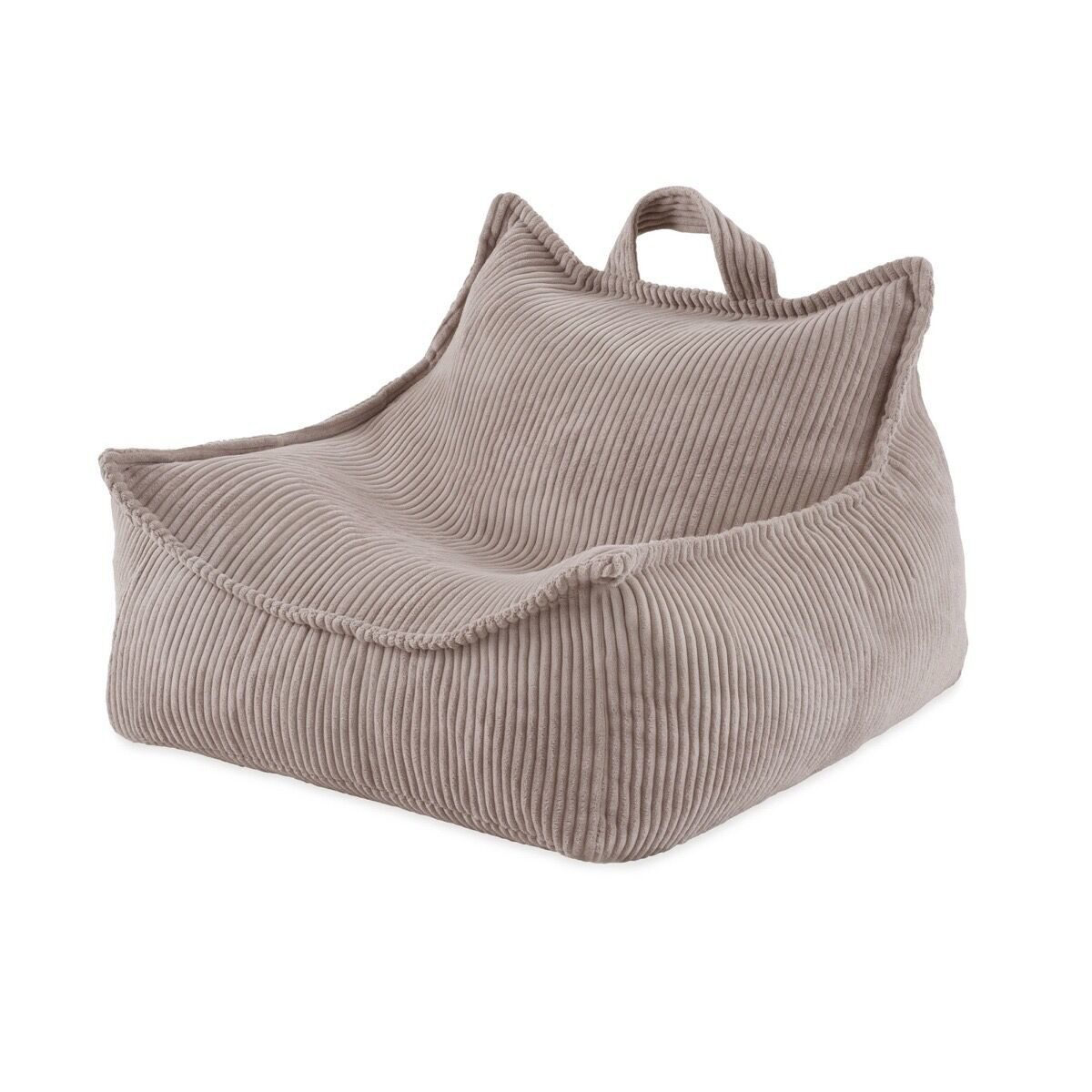 Πουφ Πολυθρόνα Μπεζ 77x67x50cm FD-DROP-BG | Skroutz.gr