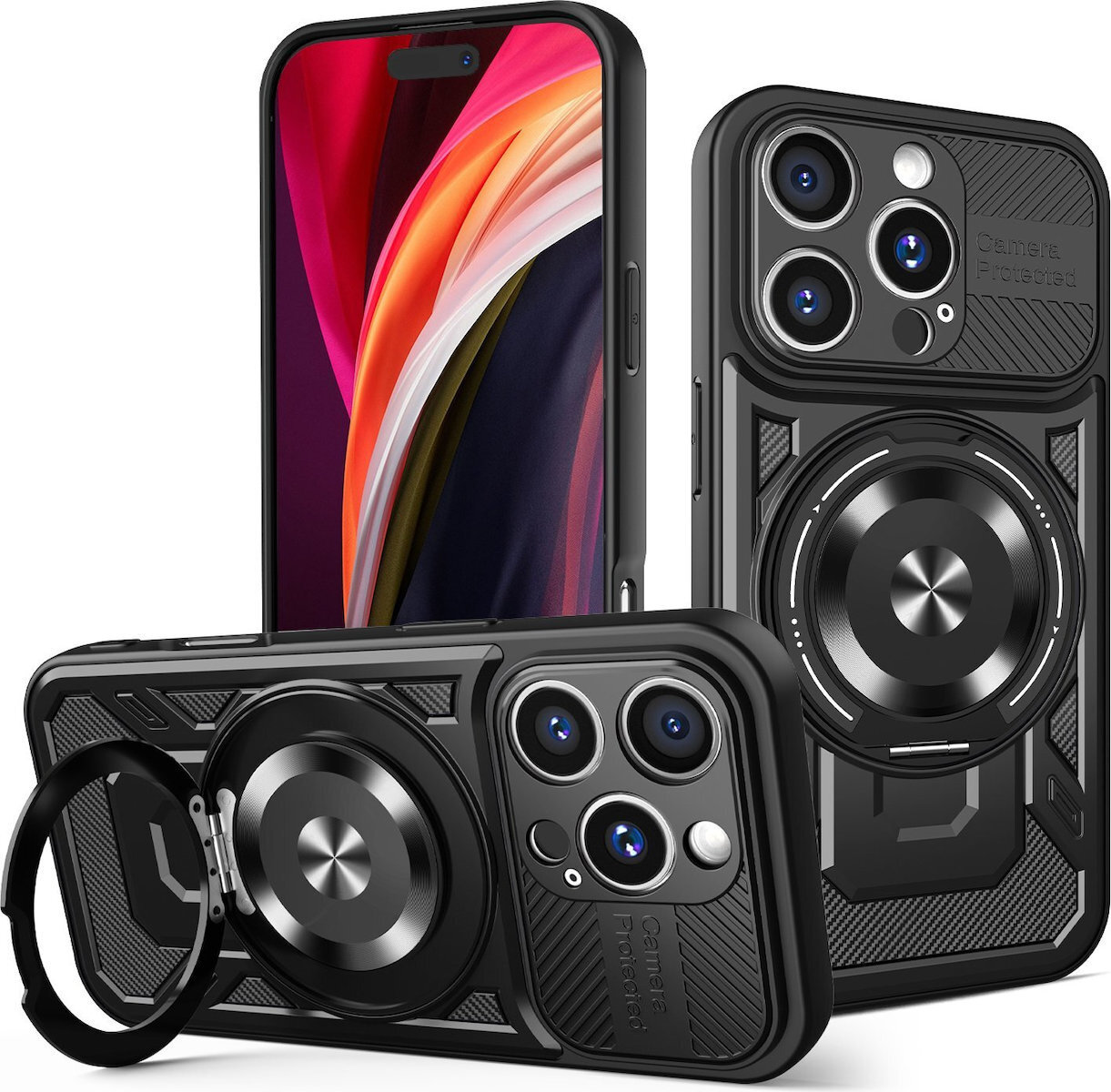 TFO Defender Armor Mag 360 Vollschutz Silikon / Kunststoff Schwarz ...