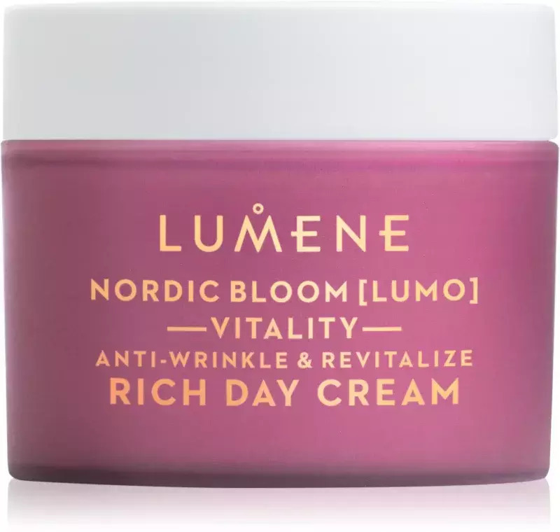 Lumene Bloom Rich Κρέμα Προσώπου Ημέρας για Ενυδάτωση, Ανάπλαση & Λάμψη ...