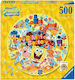 Spongebob Squarepants Round Jigsaw Puzzle Welcome To Bikini Bottom 500 ...