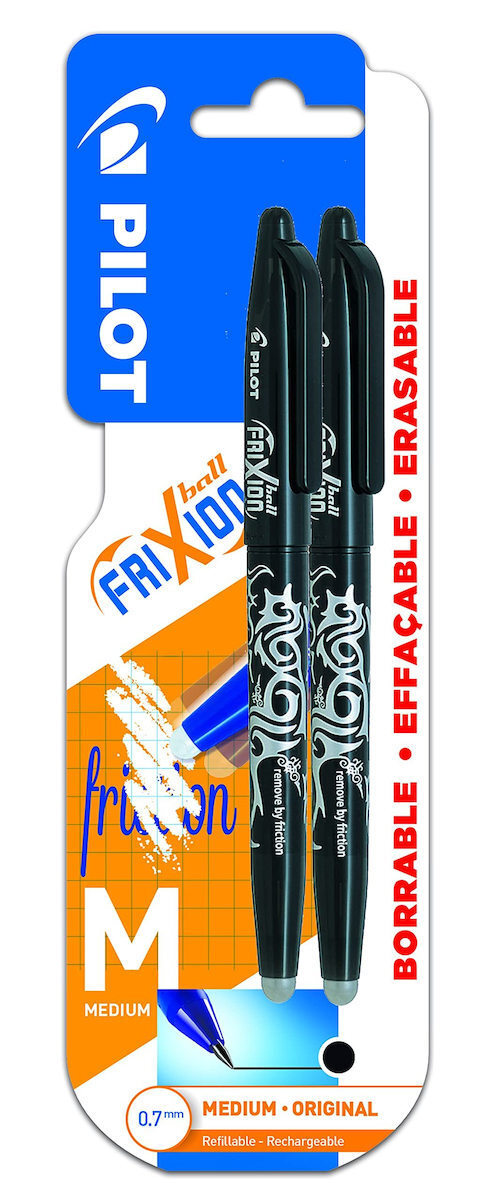 Pilot Bls-fr7-l-s3 Pixuri Cu Cerneală Ștergibilă Pachet 2 Negre ...