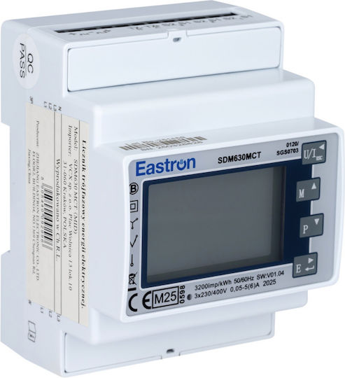 Eastron Smart Meter Three-phase Energy Sdm630 Mct Modbus | Skroutz.gr