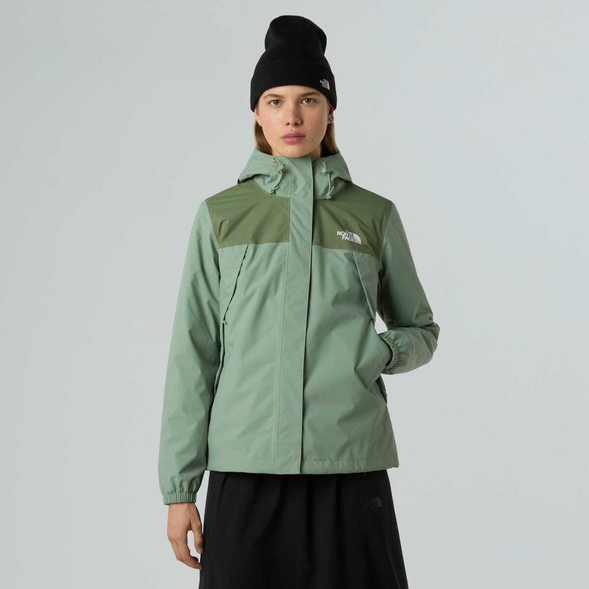 The North Face Antora Κοντό Γυναικείο Μπουφάν για Χειμώνα Slate Moss/bark NF0A8BKDD5M | Skroutz ...