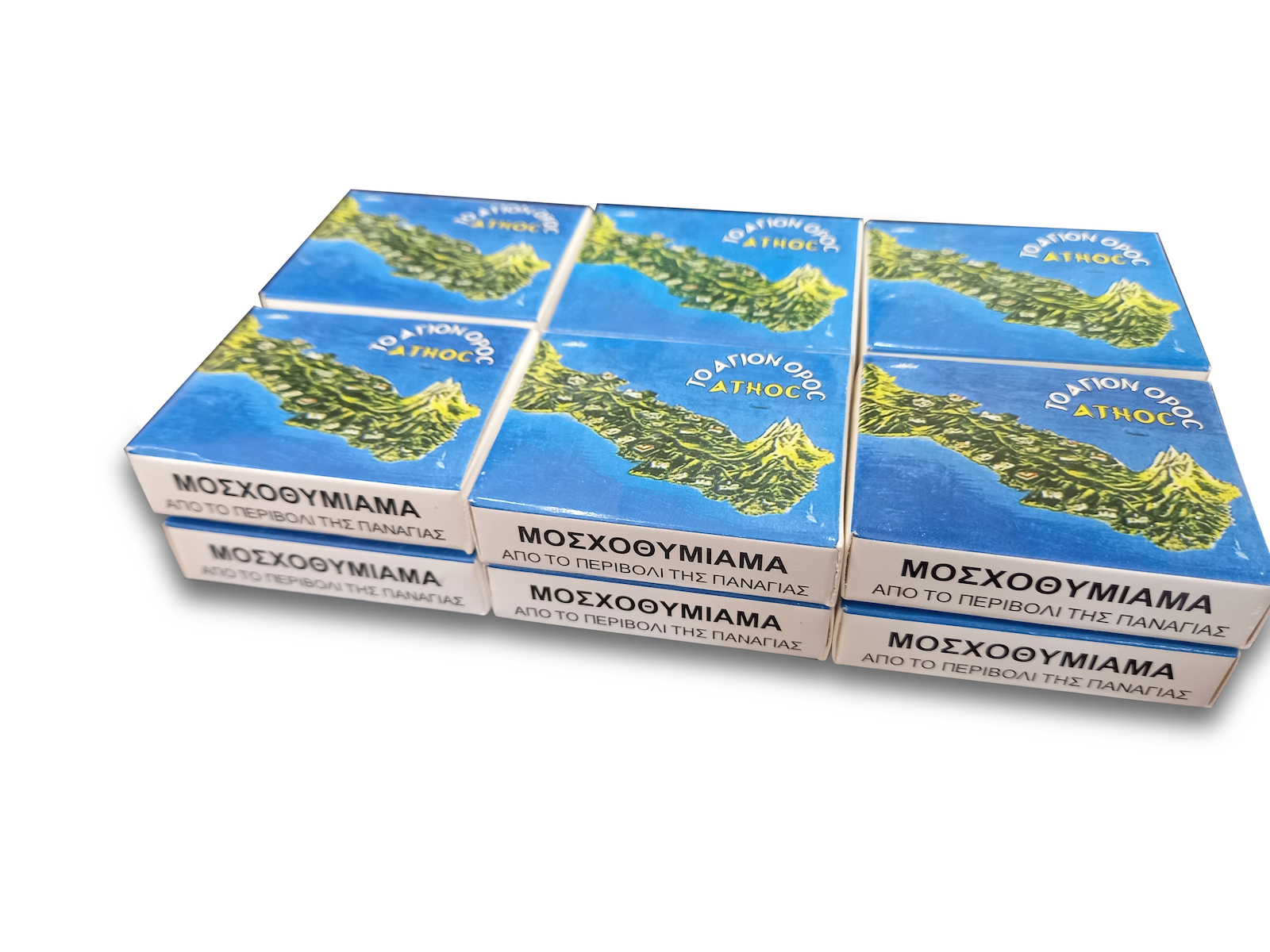 Χειροποιητο Παραδοσιακο Θυμιαμα Ερημο Του Αγιου Ορους 12 Πακετα ...