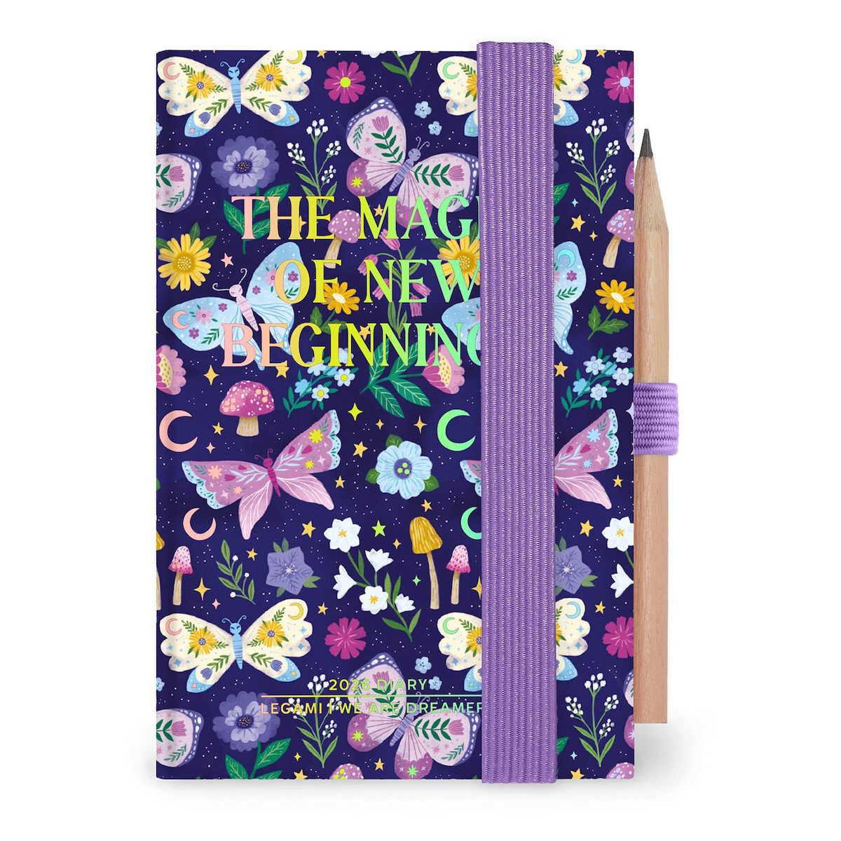 Legami Mini Calendar Foto 2026 Fluture 12 Luni Carnet de Adrese Creion ...