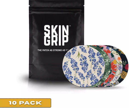 Αυτοκόλλητα Αισθητήρων Freestyle Libre 2 Skin Grip Patches Floral 10 ...