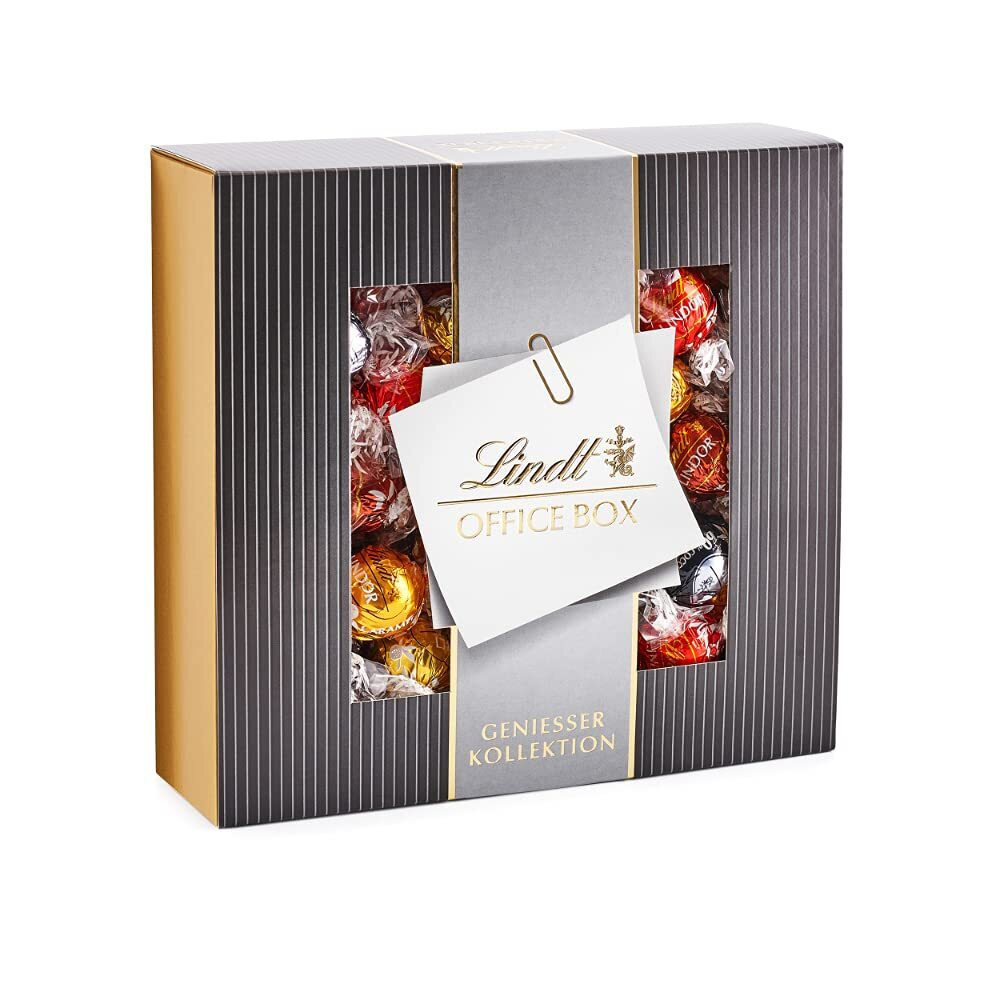 Lindt Schokolade Lindor Home Office Box 935 G Ca. 74 Kugeln Sanft ...