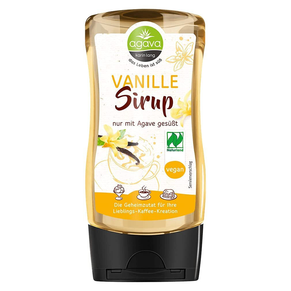 Agave Vanilla Syrup 350 G Squeeze Bottle | Skroutz.gr