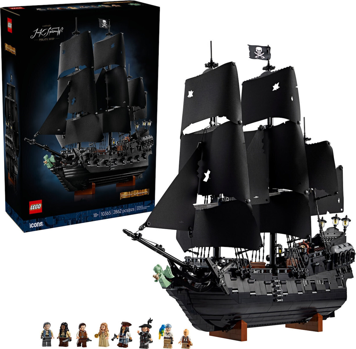 Lego Icons Captain Jack Sparrow's Pirate Ship για 18+ Ετών 2.862τμχ ...