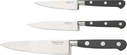 Sabatier Σετ Μαχαίρια από Ανοξείδωτο Ατσάλι RC18001 3τμχ | Skroutz.gr