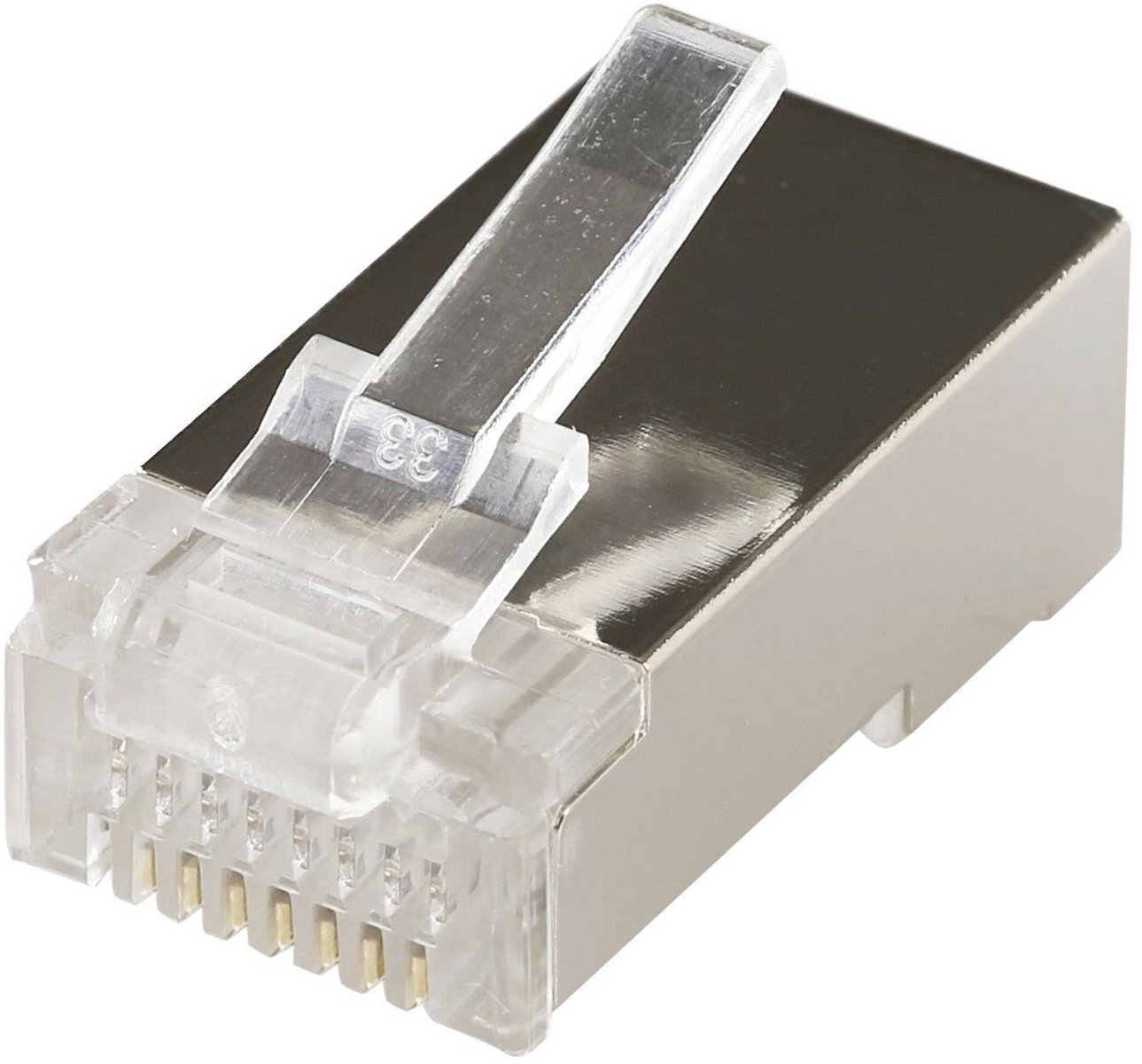 Microconnect Modular Rj45 Cat6 Ftp Easy Connector 100pcs | Skroutz.gr
