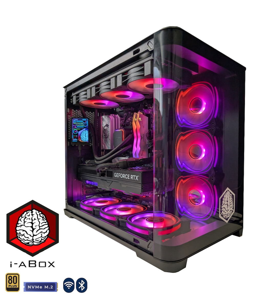 i-aBox Gamer's Choice v5 SN Lux Gaming Desktop PC (i5-14600KF/32GB DDR5 ...