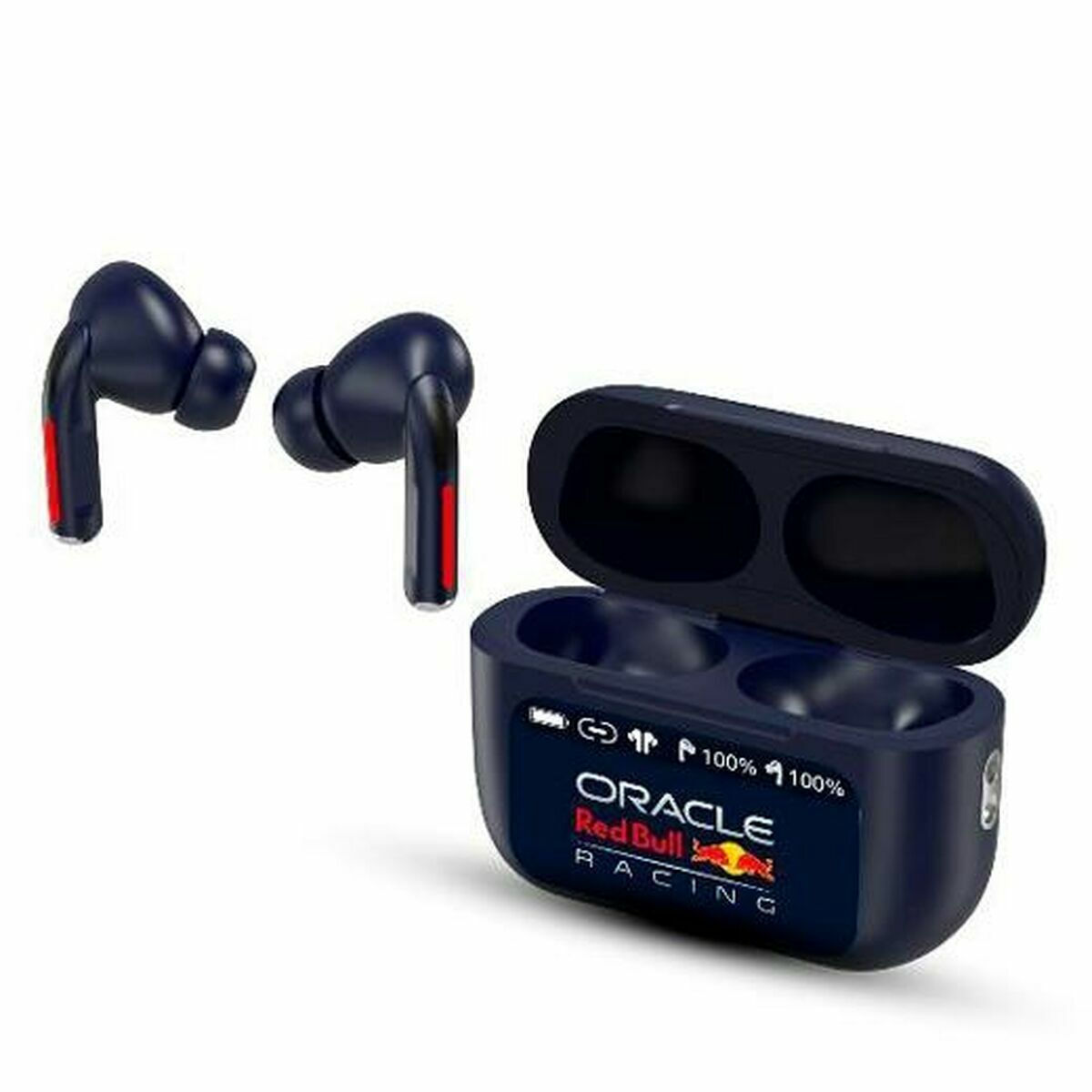 Red Bull Racing Nitro In-ear Bluetooth Handsfree Ακουστικά με Θήκη ...