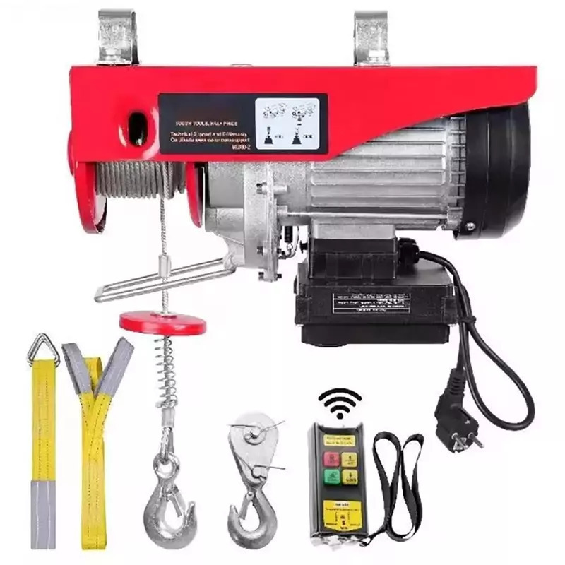 Electric Hoist Crane Wireless Remote Control 250kg Load Capacity 250kg ...