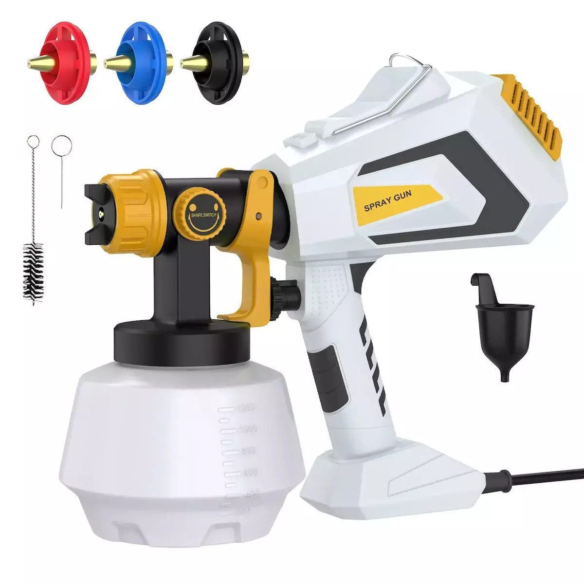 Paint Sprayer Adjustable Flow Control Multiple Spray Patterns 220v Eu ...