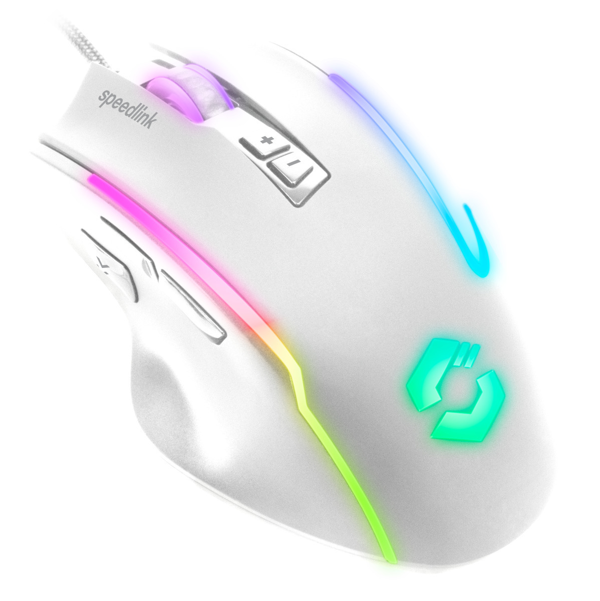 SpeedLink Decus NX RGB Gaming Mouse 12800 DPI Alb | Skroutz Romania