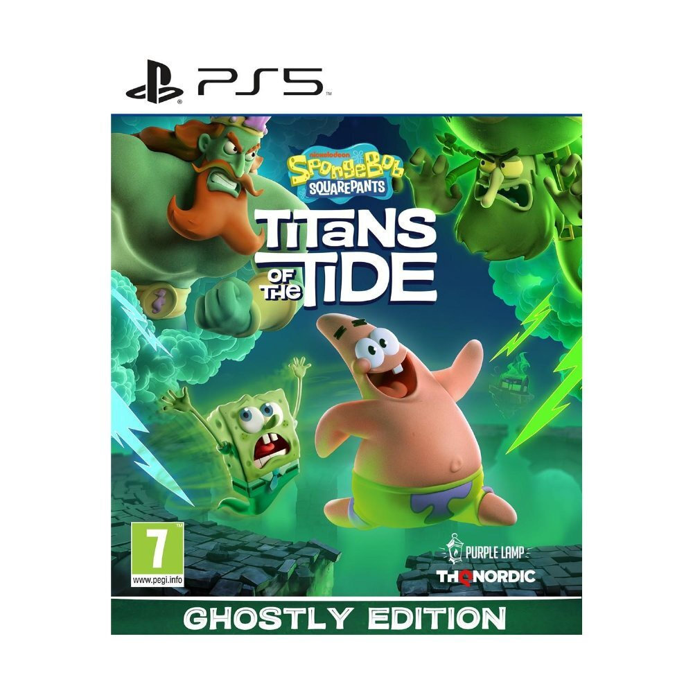 SpongeBob SquarePants: Titans of the Tide Ghostly Edition PS5 Game ...