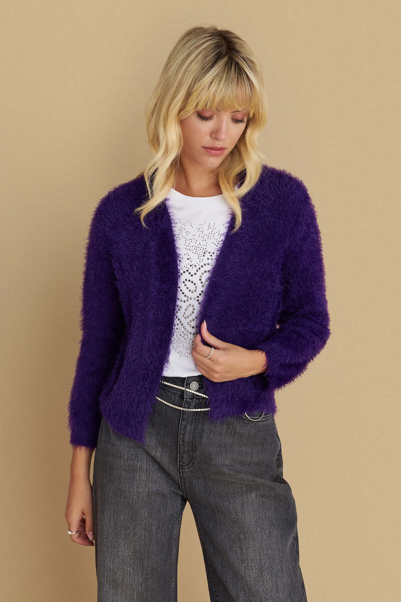 attrattivo Μωβ Γυναικείο Μπολερό 9P14887J-MAUVE | Skroutz.gr