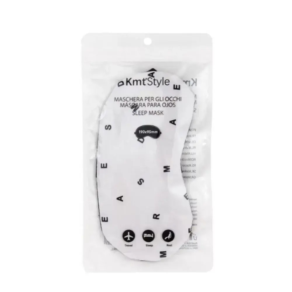 KMT Style Μάσκα Ύπνου Πολυεστερική Λευκή Μ19xΠ9.5εκ. | Skroutz.gr