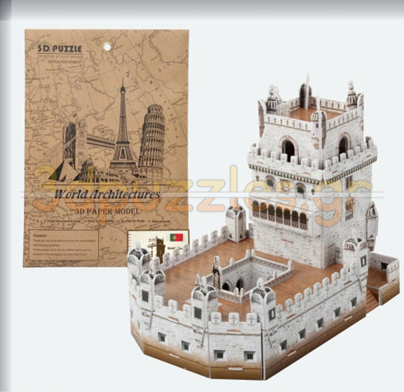 Castelul Belem Slim Puzzle 3D | Skroutz Romania