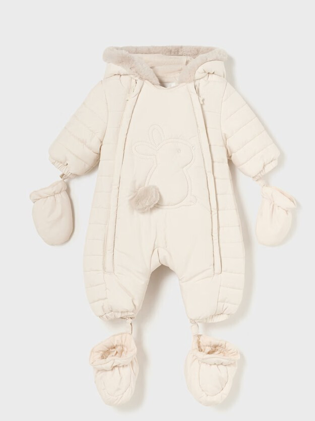 Mayoral Βρεφικό Φορμάκι Εξόδου Μακρυμάνικο Εκρού 15-02650-043 | Skroutz.gr