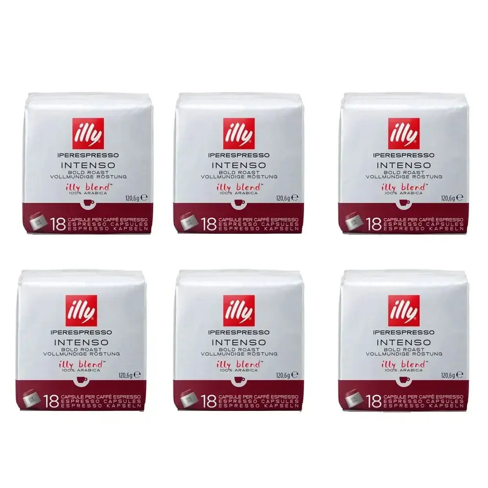 Illy Κάψουλες Espresso Intenso Συμβατές με Μηχανή Iperespresso 108caps | Skroutz.gr