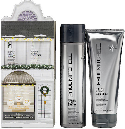Paul Mitchell Forever Blonde Σετ Περιποίησης Μαλλιών για Βαμμένα Μαλλιά ...