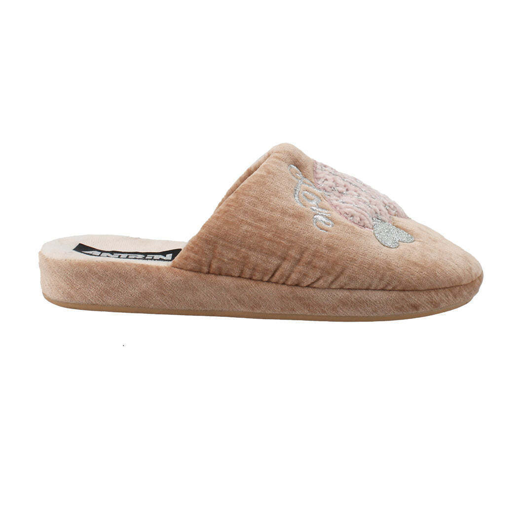 Antrin Ανατομικές Γυναικείες Παντόφλες Μπεζ 49.DS-32931BEIGE-1 | Skroutz.gr