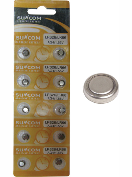 AGC Αλκαλικές Μπαταρίες Ρολογιών LR66 1.55V 6τμχ | Skroutz.gr