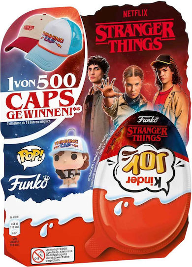 Schokoladeneier Kinder Joy Stranger Things Funko Limited Edition ...