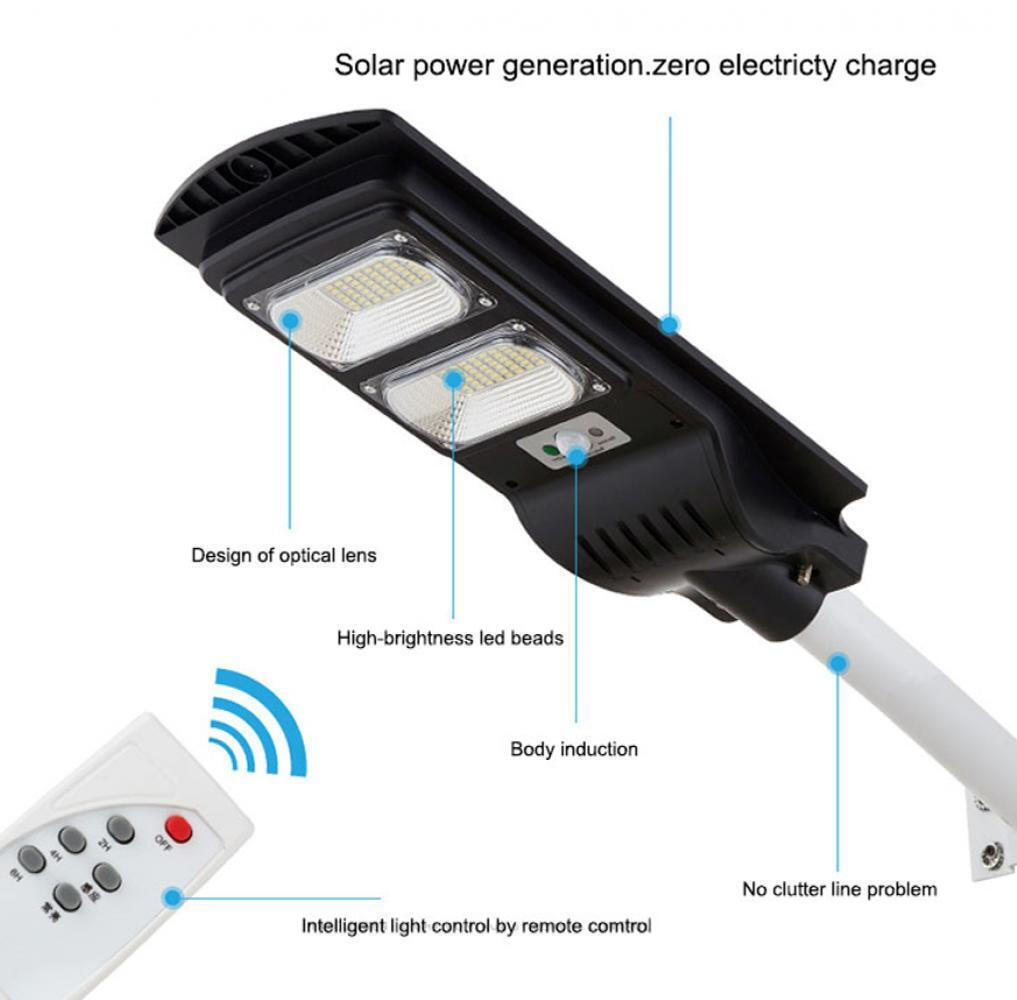 Lampa Street Solar Light 60W Cold White 6500K with Motion Sensor ...