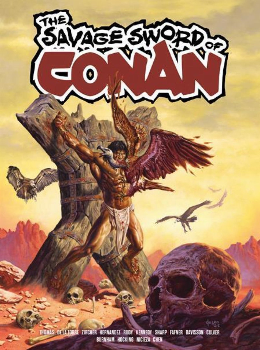 Εικονογραφημένος Τόμος The Savage Sword Of Conan Vol 03 Joe Jusko Dm ...