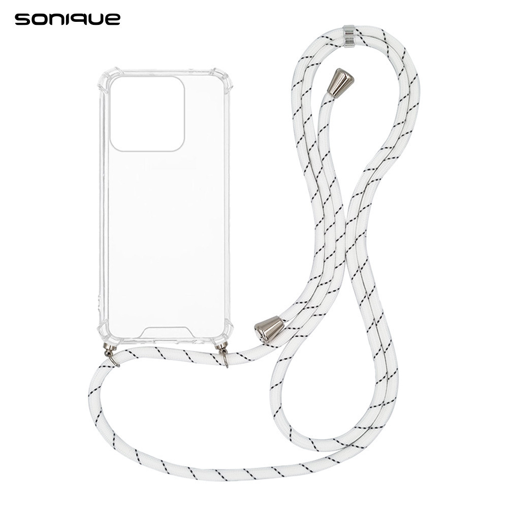 Θήκη Σιλικόνης Κορδόνι Sonique Armor Clear Honor 400 Lite 5g Rainbow ...