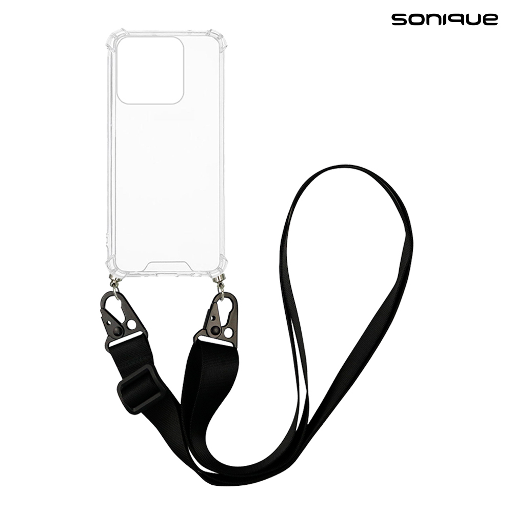 Θήκη Σιλικόνης Strap Sonique Armor Clear Honor 400 Lite 5g Μαύρο ...