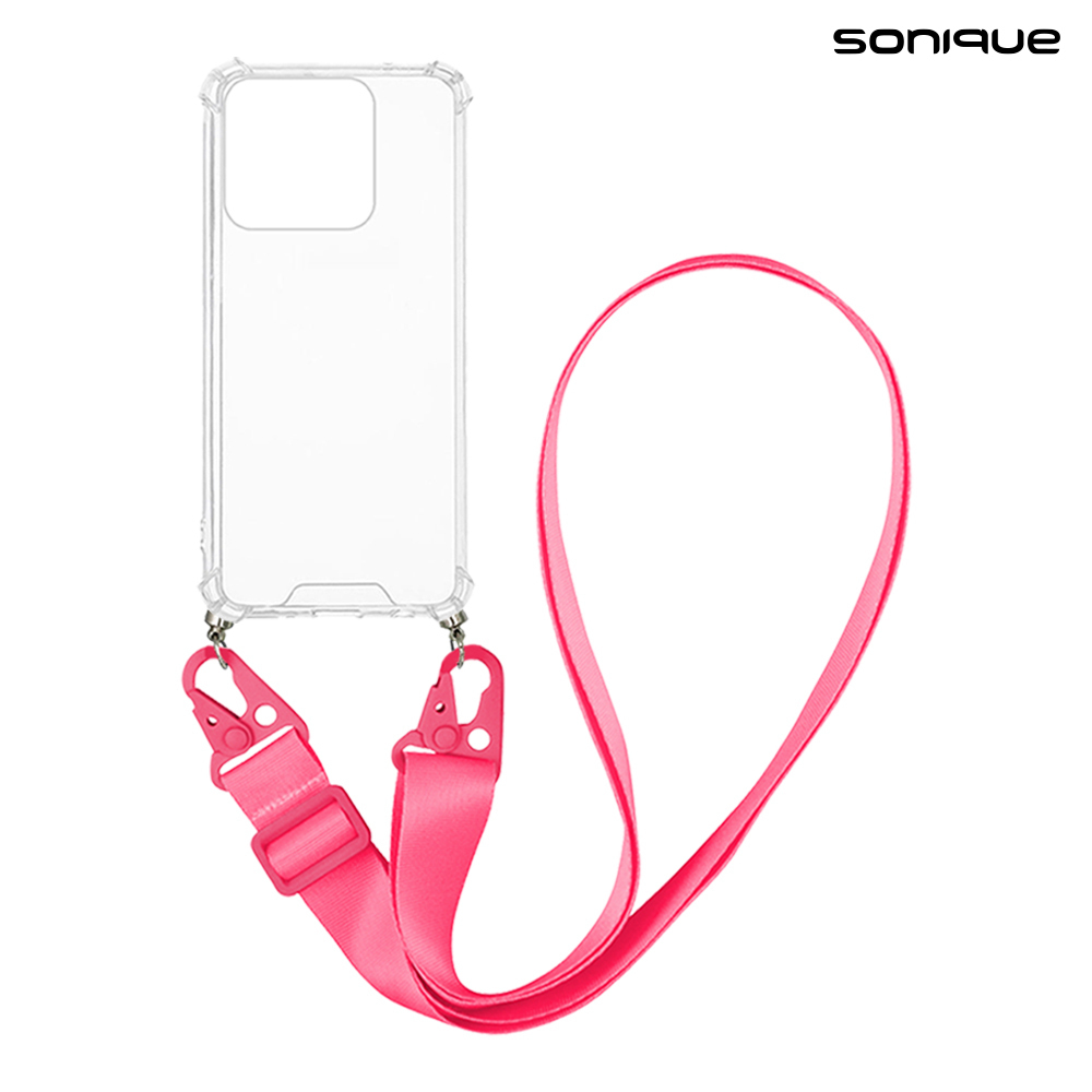 Θήκη Σιλικόνης Strap Sonique Armor Clear Honor 400 Lite 5g Φουξ ...