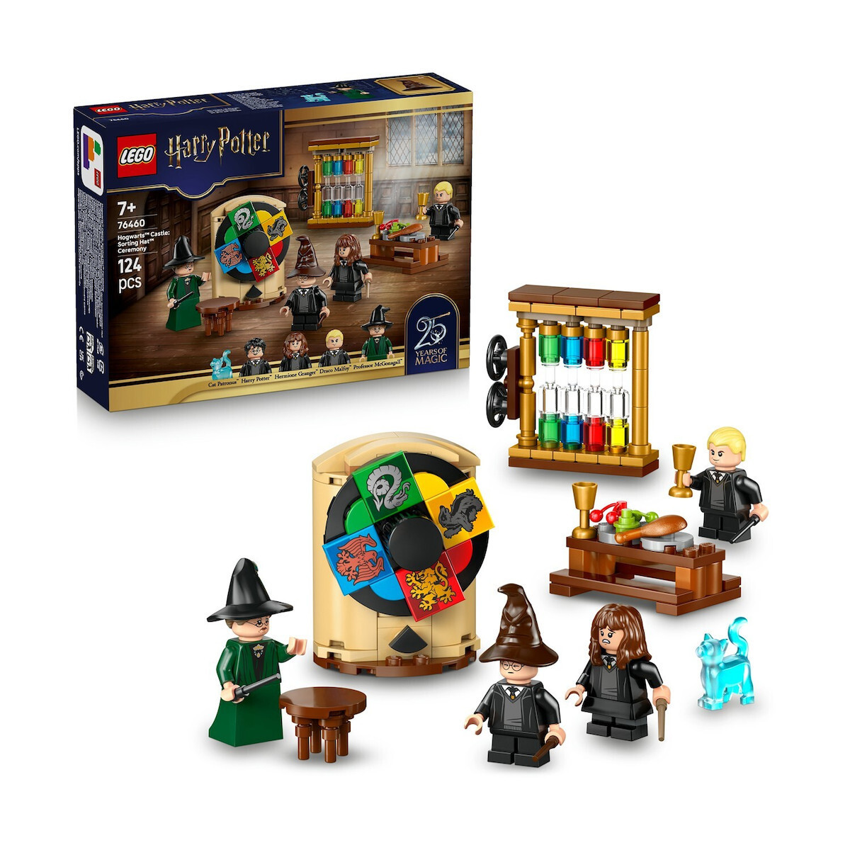 LEGO Harry Potter Hogwarts™ Castle: Sorting Hat™ Ceremony pentru 7+ ani ...