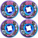 Slime Balls Ροδάκια Slime Balls Wheels Brains Speed Swirl Blue-slm-skw ...