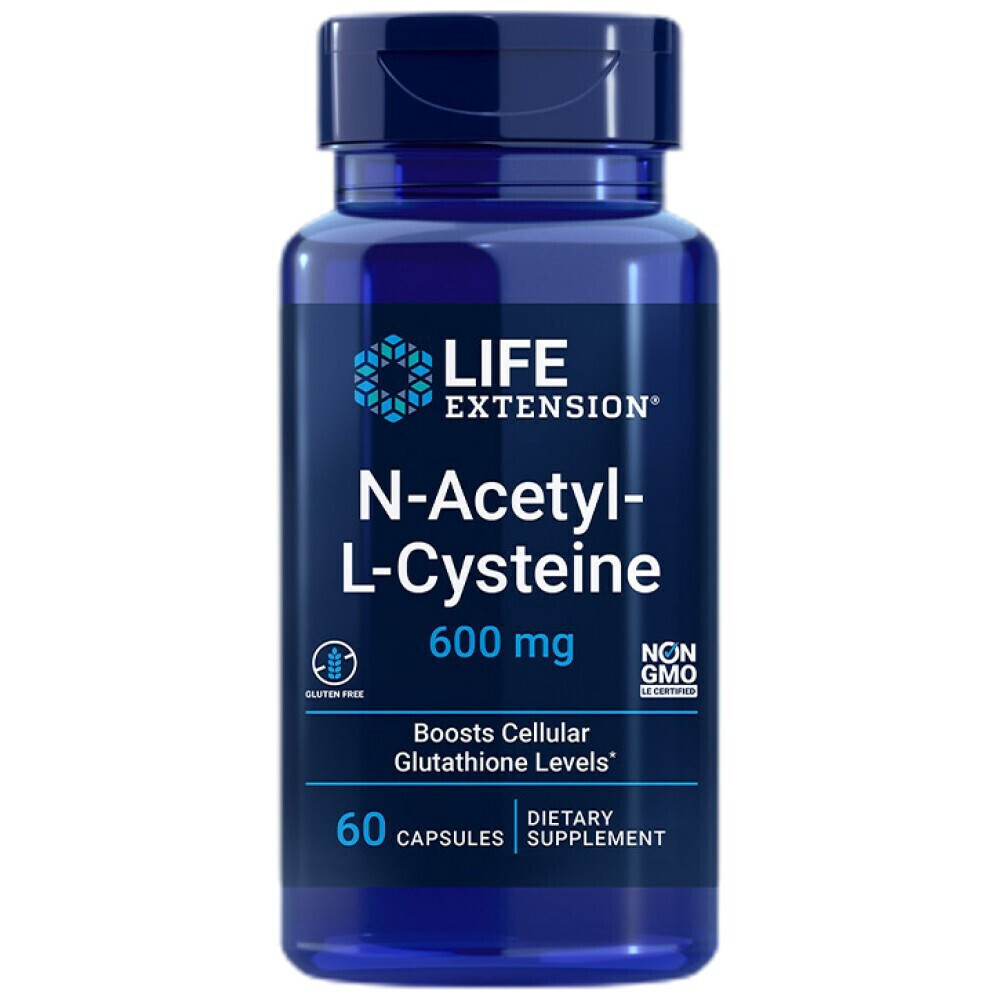 Life Extension N-acetyl 600mg 60 Κάψουλες | Skroutz Cyprus